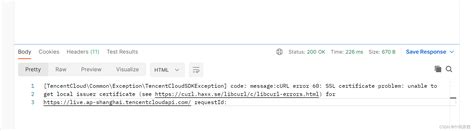 windows php 接口 message curl error 60：ssl错误 curl error 60 while