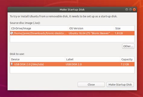 Create A Bootable Usb Stick On Ubuntu Tutorials Ubuntu Community Hub
