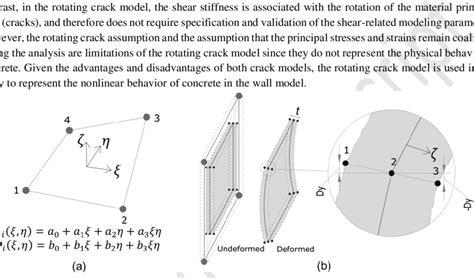 four node curved shell element diana 2011 a in plane interpolation