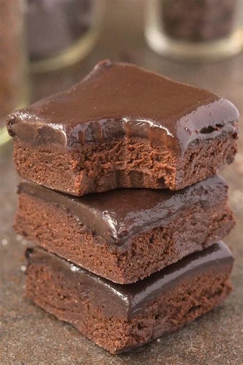 Fudgy No Bake Brownies 4 Ingredients 40 Day Shape Up