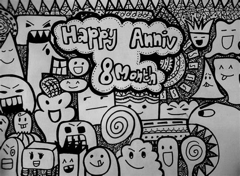 Contoh Gambar Doodle Art Paling Mudah