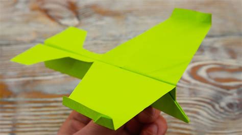Как сделать САМОЛЕТ из бумаги который хорошо летает How To Make A