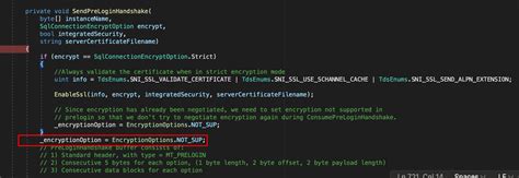 sql server pre login handshake failed android 5 6 8 1 · issue 1656