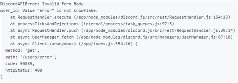 javascript unban command with discord js v12 stack overflow