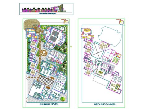 Cultural Center In Autocad Download Cad Free 1 46 Mb Bibliocad
