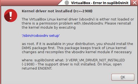 [solved] virtualbox error after installing new linux 9to5answer