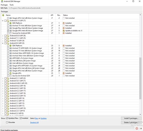 installation and setup of android and ios using ionic3 cordova by