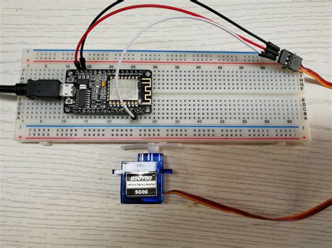 nodemcu lesson 17— servo and mqtt