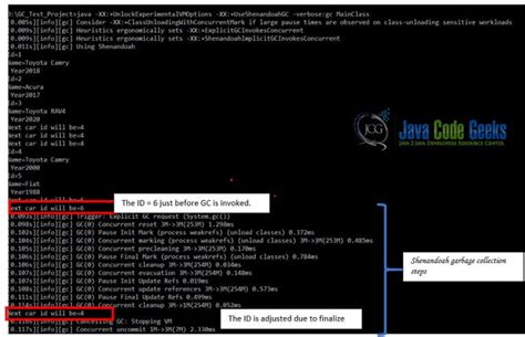 java 12 garbage collector example examples java code geeks 2021