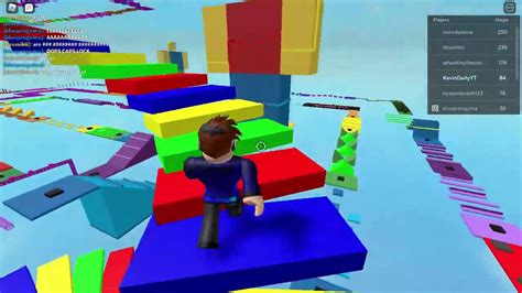 Completing 250 Level Of Obby With Over 1000 Ping Roblox Parkour