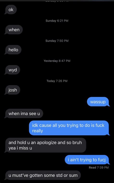 Joshua On Twitter What Is Wrong With Niggas