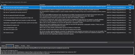 how to perform a sql server security health check analysis