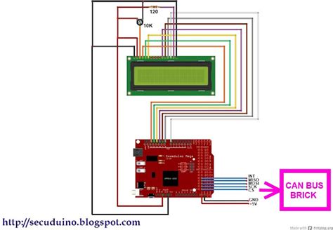 secuduino adding lcd character module