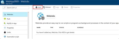 run background tasks with webjobs azure app service microsoft learn