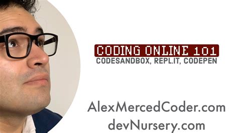 am coder coding online 101 codesandbox repl and codepen feature