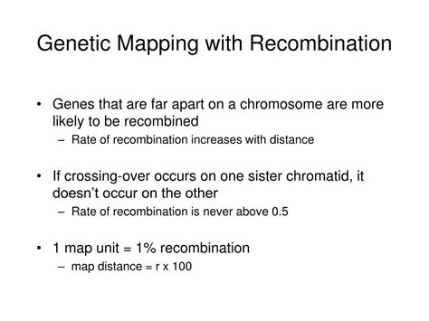 Ppt Today Linkage And Recombination Powerpoint Presentation Free