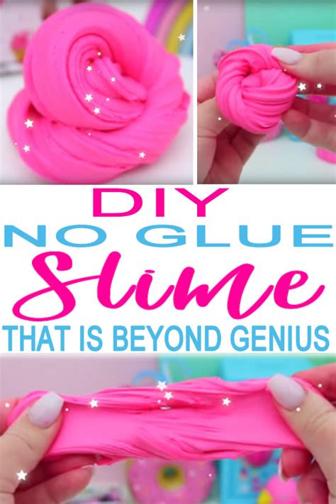 Diy Slime Without Glue Recipe How To Make Homemade Slime Without Glue