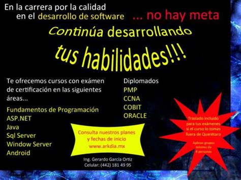 cursos de programación ccna oracle y más en saltillo