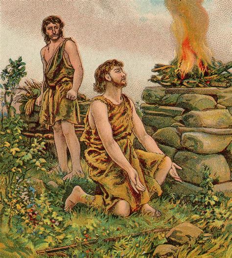 File The Story Of Cain And Abel Bible Card  Wikimedia Commons