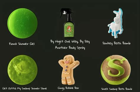 Spoilers Lush X Shrek Collab Oh My