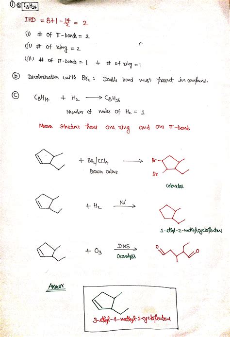 [solved] Question Deduce The Structure Of An Unknown Compound A