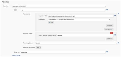 how to trigger non multibranch jobs from bitbucket server