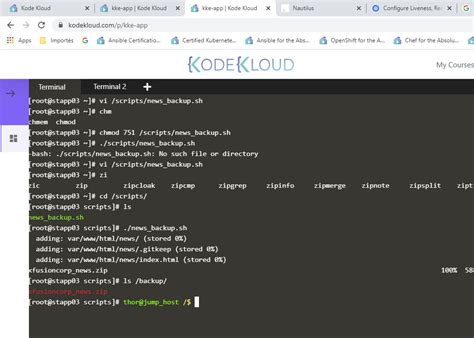 linux bash scripts kodekloud engineer kodekloud devops learning