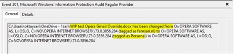 monitoring and collecting wip audit event logs in azure log analytics