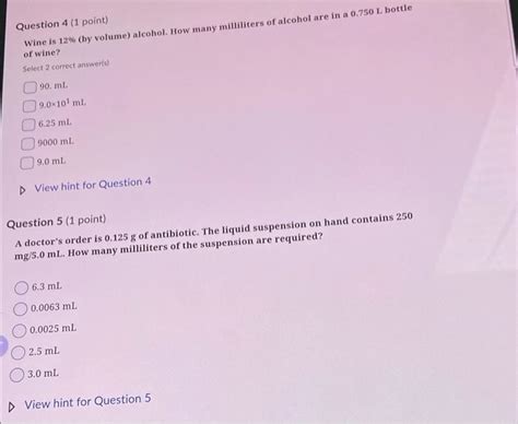 Solved Question 1 1 Point 650 J Is The Same Amount Of