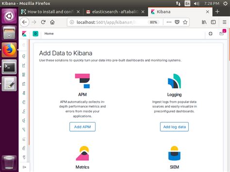 how to install and configure elk stack 7 5 0 monitoring