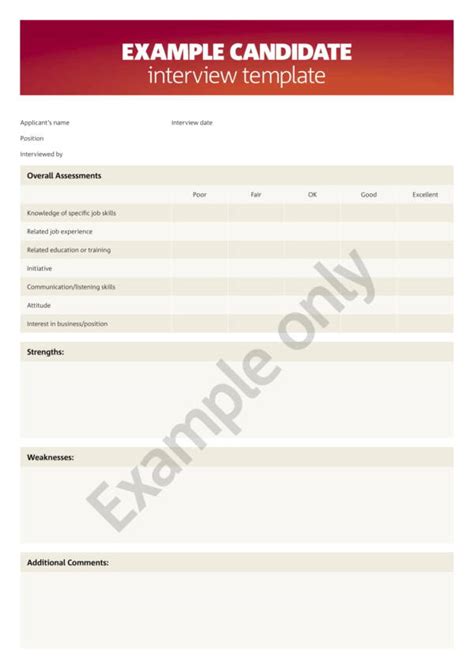 Free 15 Interview Worksheet Templates In Pdf Ms Word