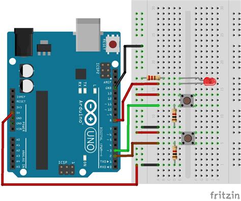 the and gate with arduino instructables