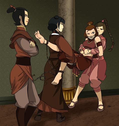 Rule 34 4girls Avatar The Last Airbender Azula Bondage Bound Clothing