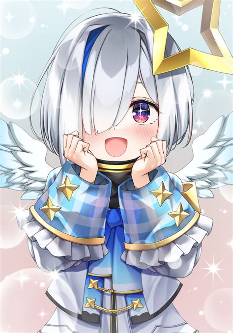 Safebooru 1girl Amane Kanata Amane Kanata 1st Costume Angel Angel