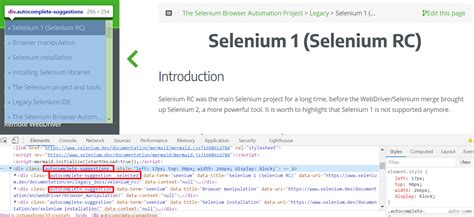 how to select an option from the auto suggestions using