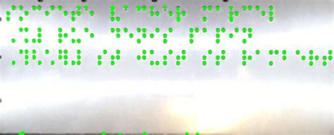 python braille dot detection on image using opencv stack overflow