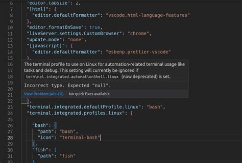 ubuntu error message when loading vs code unable to resolve your