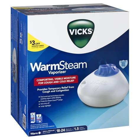 Vicks Warm Steam Vaporizer Shop Vaporizers At H E B