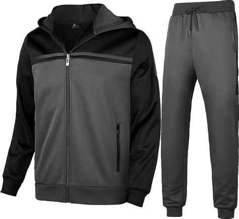 Swisswell Mens Tracksuits 2 Piece Set Hoodie Sweatsuits For Men