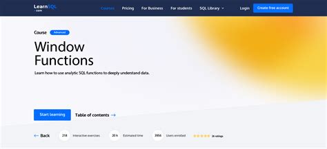did you know has free sql courses