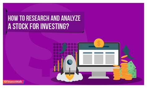 how to research and analyze stock for investing
