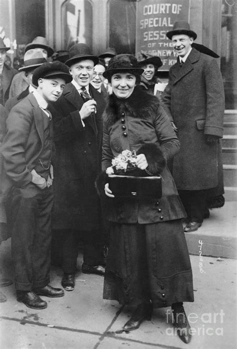 Margaret Sanger Outside Courthouse Photograph By Bettmann Fine Art