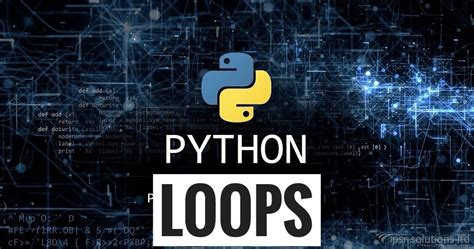 loops in python