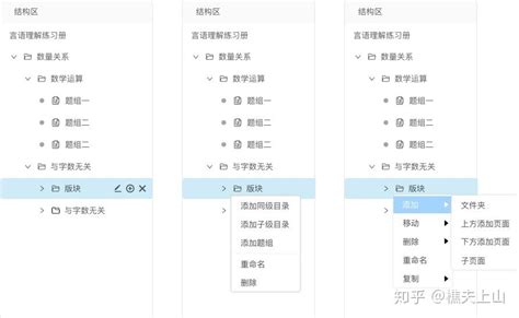 pc端多层级结构交互设计 —— 树形结构 知乎