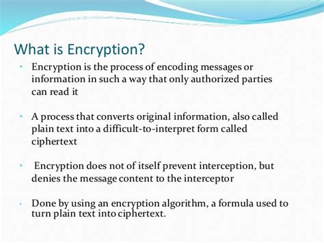encryption ppt
