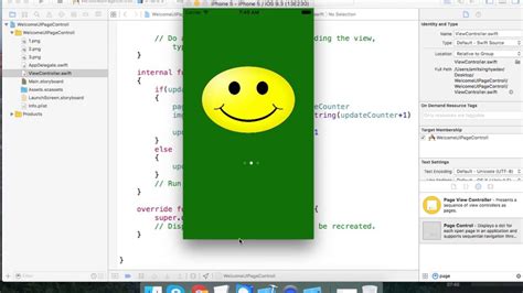 swift how to use page control using swift and xcode 7 youtube