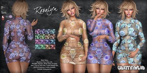 Second Life Marketplace Graffitiwear Rosalyn Demo