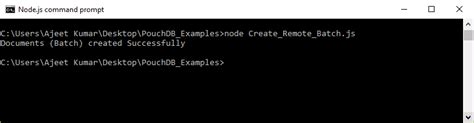 pouchdb create batch javatpoint