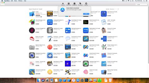 install macos high sierra xcode failed to download use the purchase