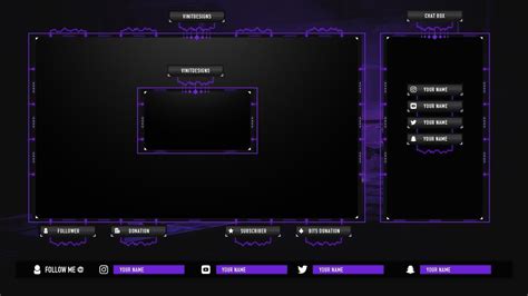 premium twitch live stream overlay package template payhip